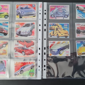 Turbo 2000 71-140 Chewing GUM Wrapper Inserts Complete Full SET ...