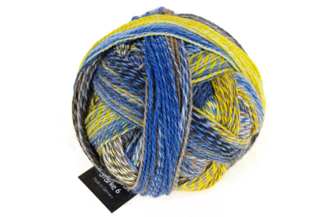 Gradient Yarn for Knitting Schoppel Zauberball Stärke 6. 2332 Hourglass ...