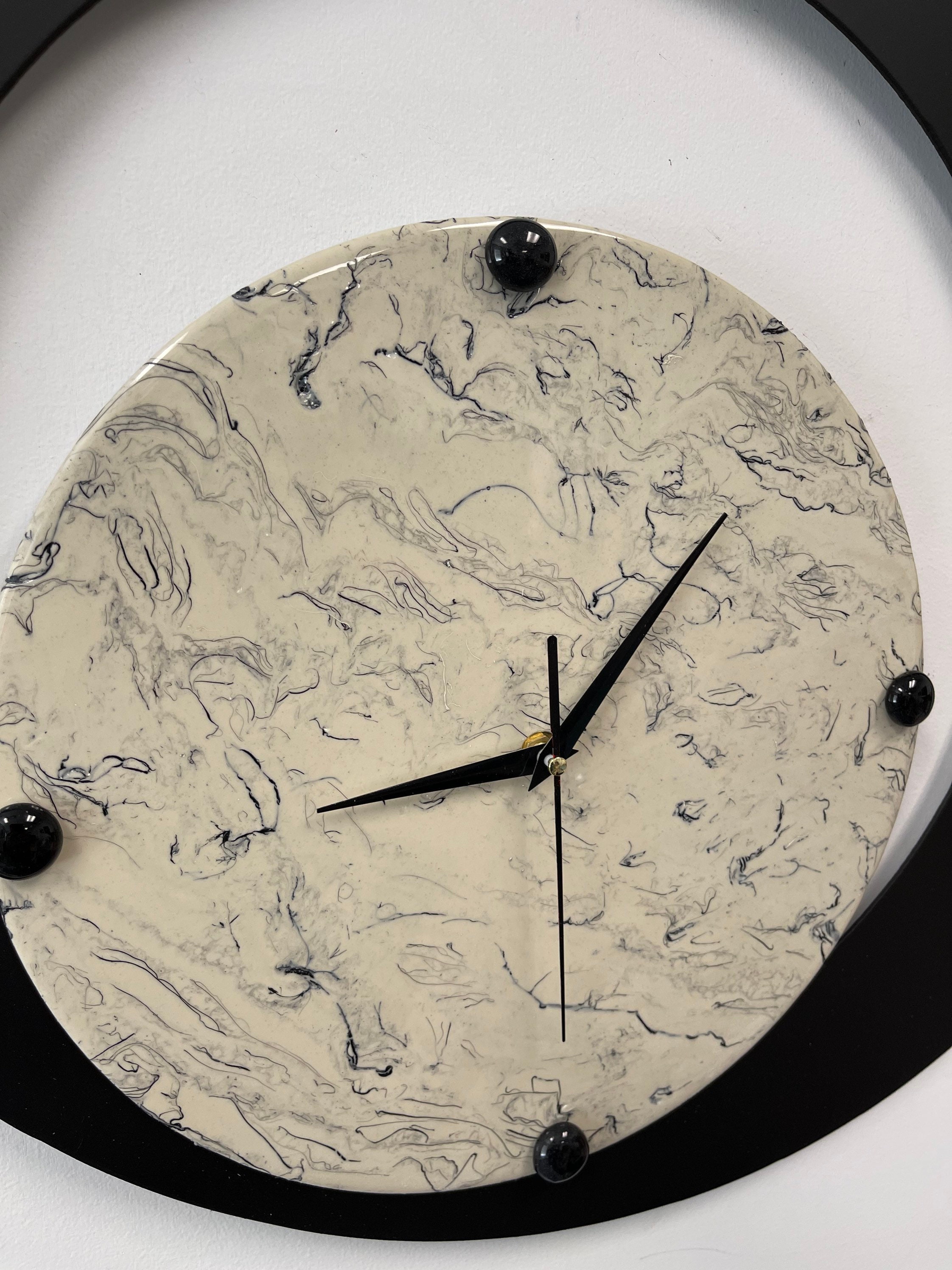 Full Circle Time Contemporary Clock - Etsy