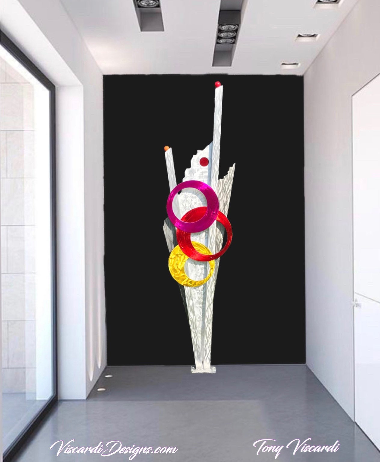 Circle Magic Indoor/outdoor Contemporary Standing Sculpture - Etsy