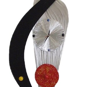 Piccasso Time Contemporary Retro Clock - Etsy