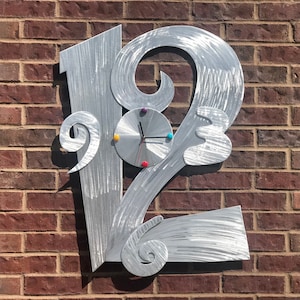 Big Time 3ft X 2ft Large Modern, Contemporary Clock by Artist Tony ...