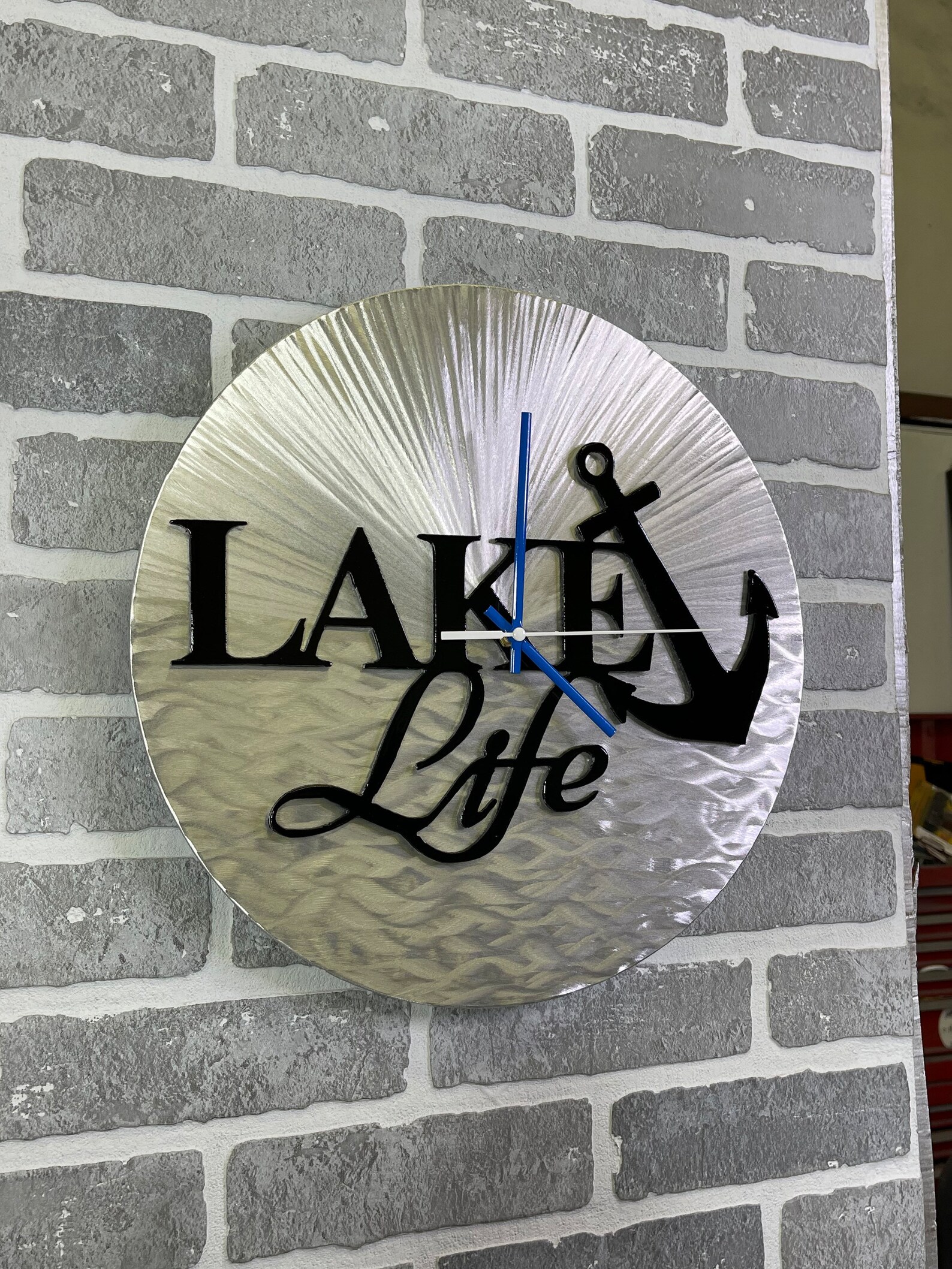 Lake Life Art Clock - Etsy