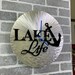 Lake Life Art Clock - Etsy
