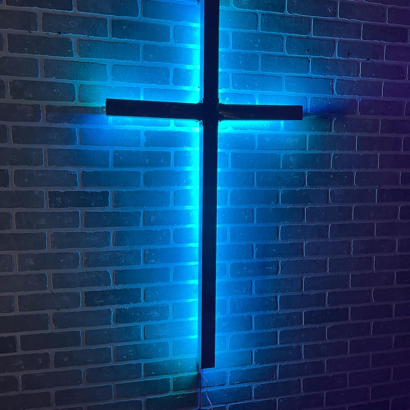 Lighted Cross - Etsy