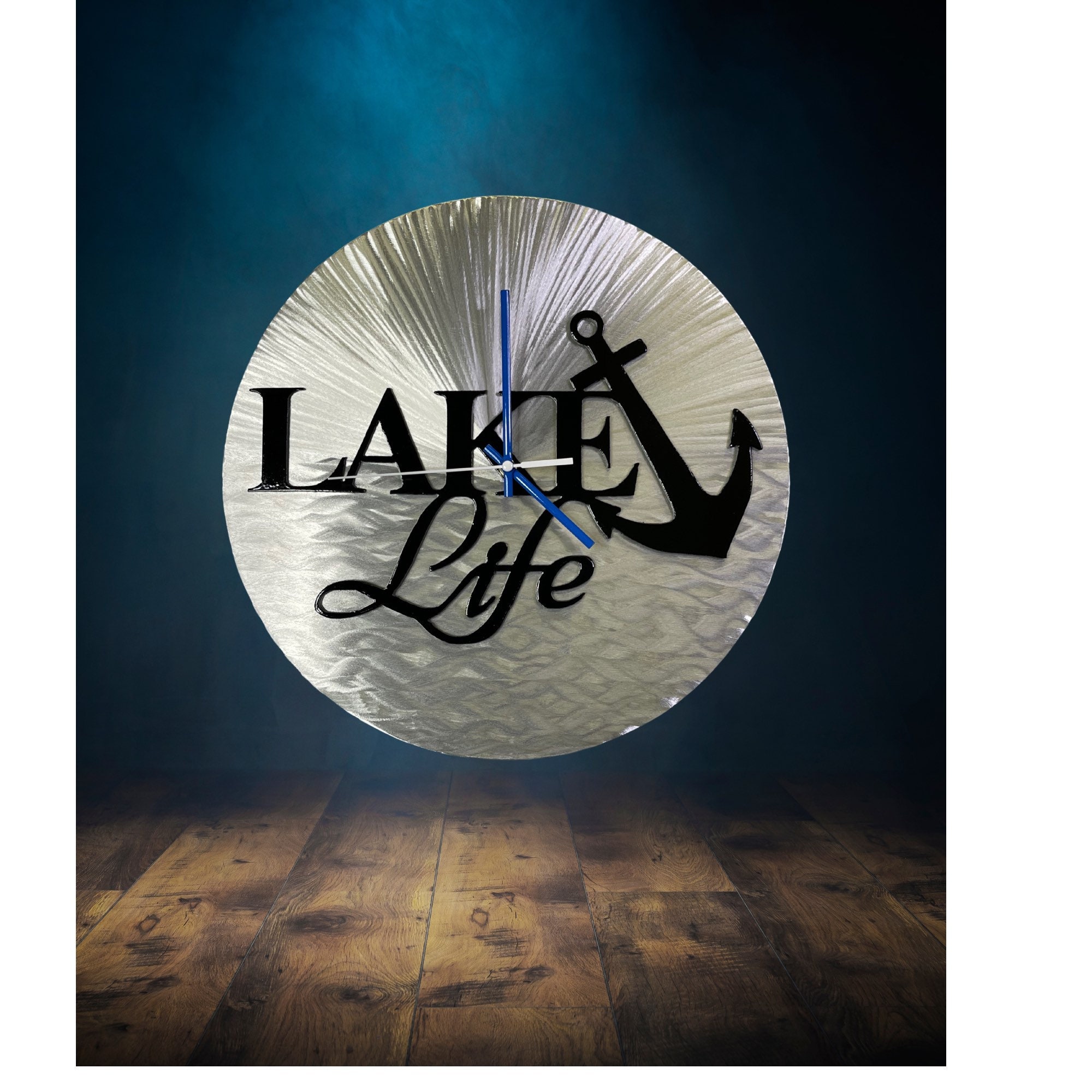 Lake Life Art Clock - Etsy