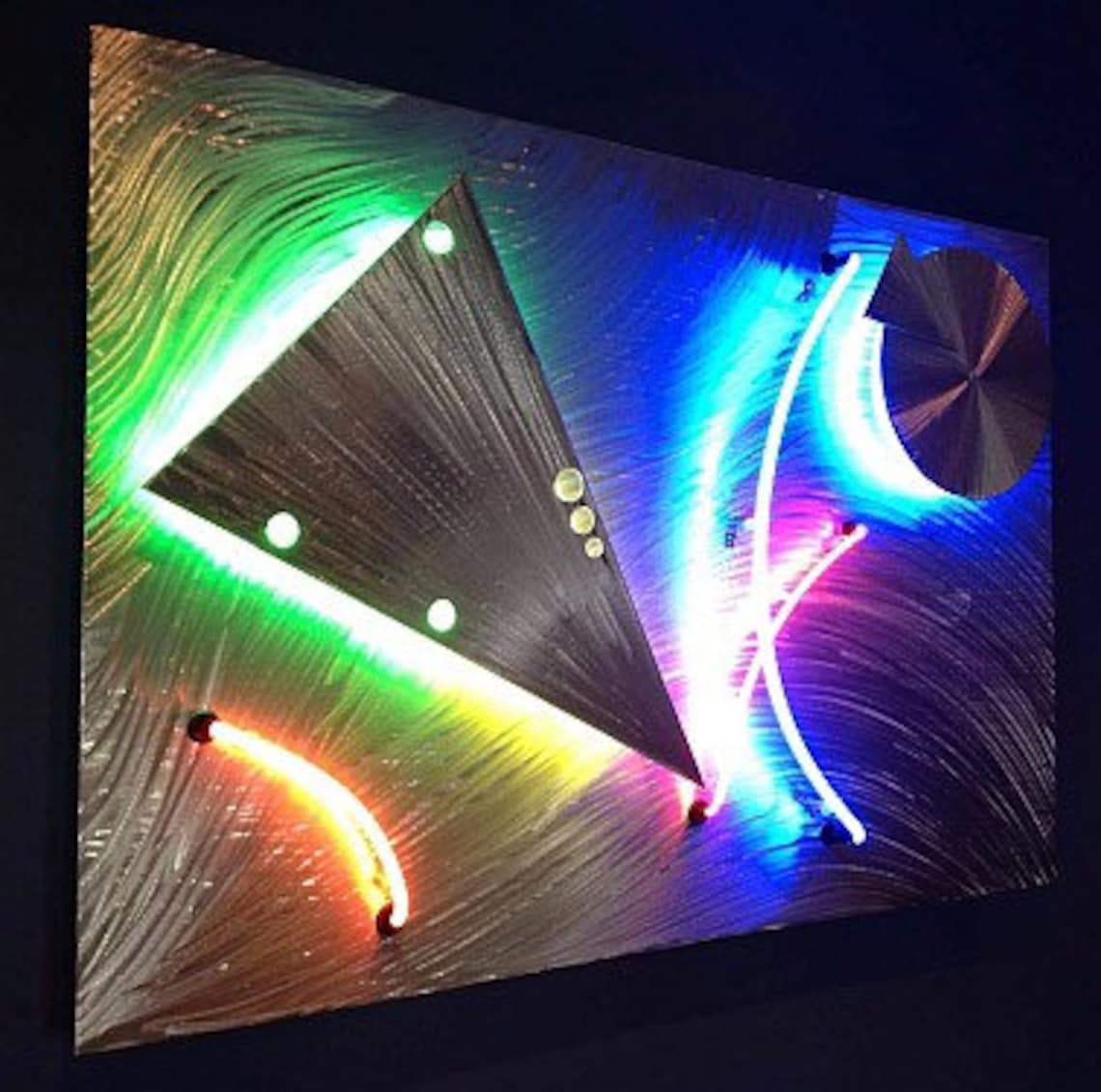 Modern Neon Wall Art Sculpture by Neon Artist Tony Viscardi - Etsy