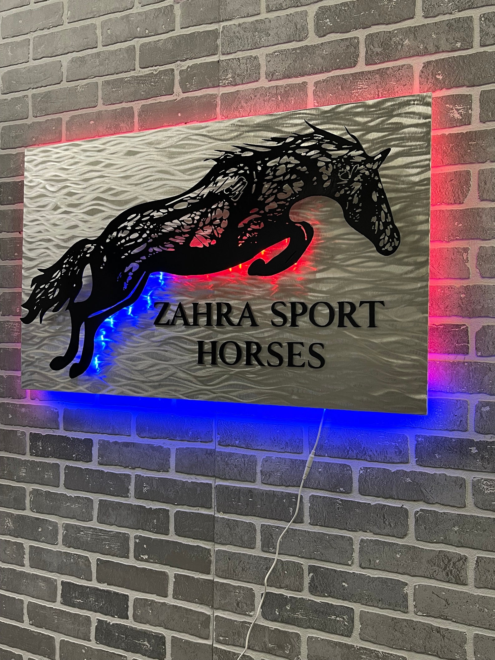 Custom LED Logo Sign With Your Logo 3ft X 2ft - Etsy