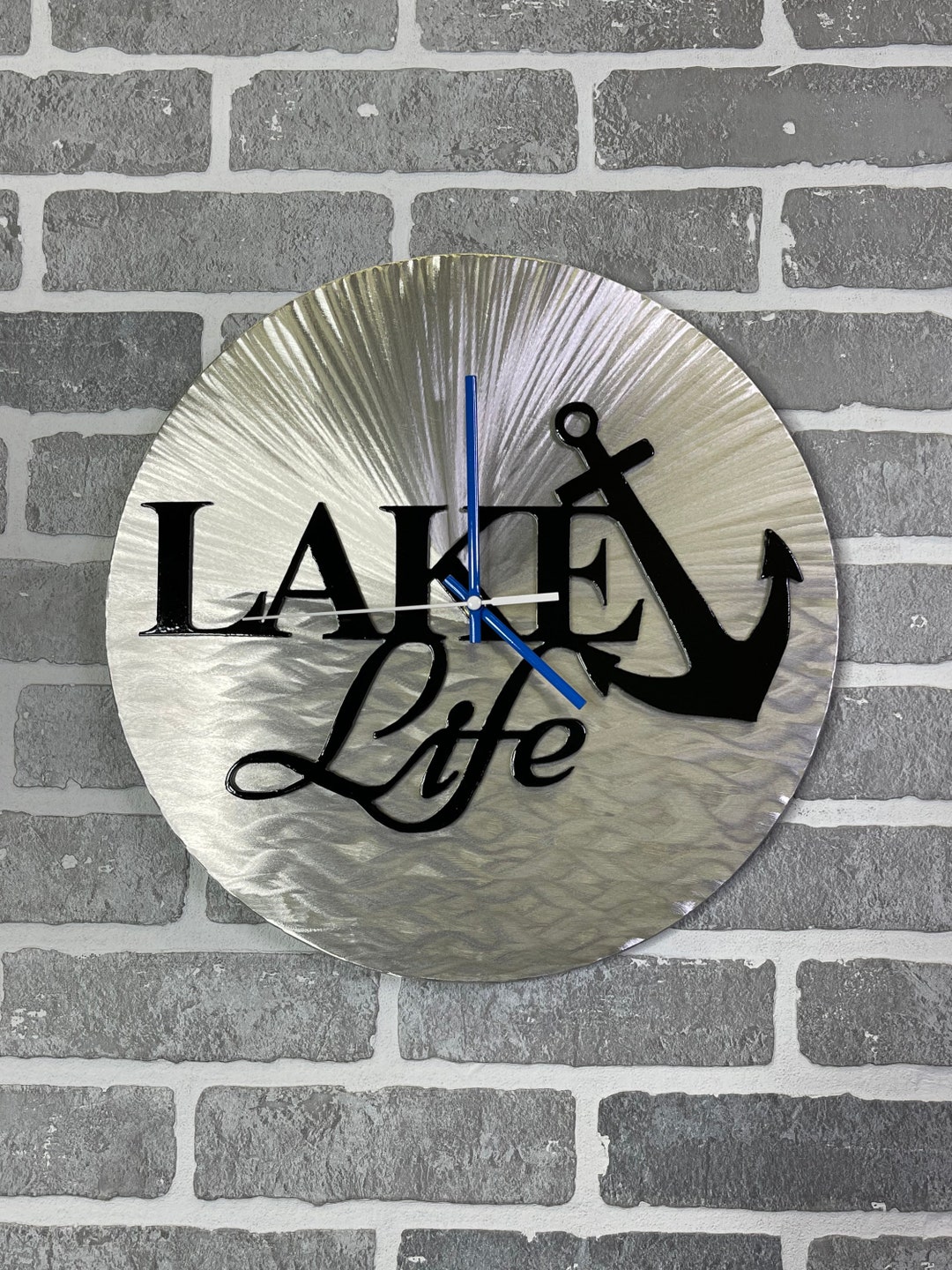 Lake Life Art Clock - Etsy