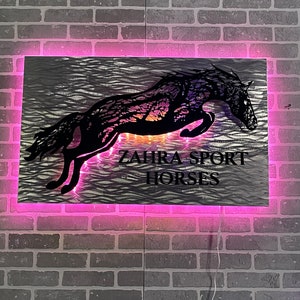 Custom LED Logo Sign With Your Logo 3ft X 2ft - Etsy