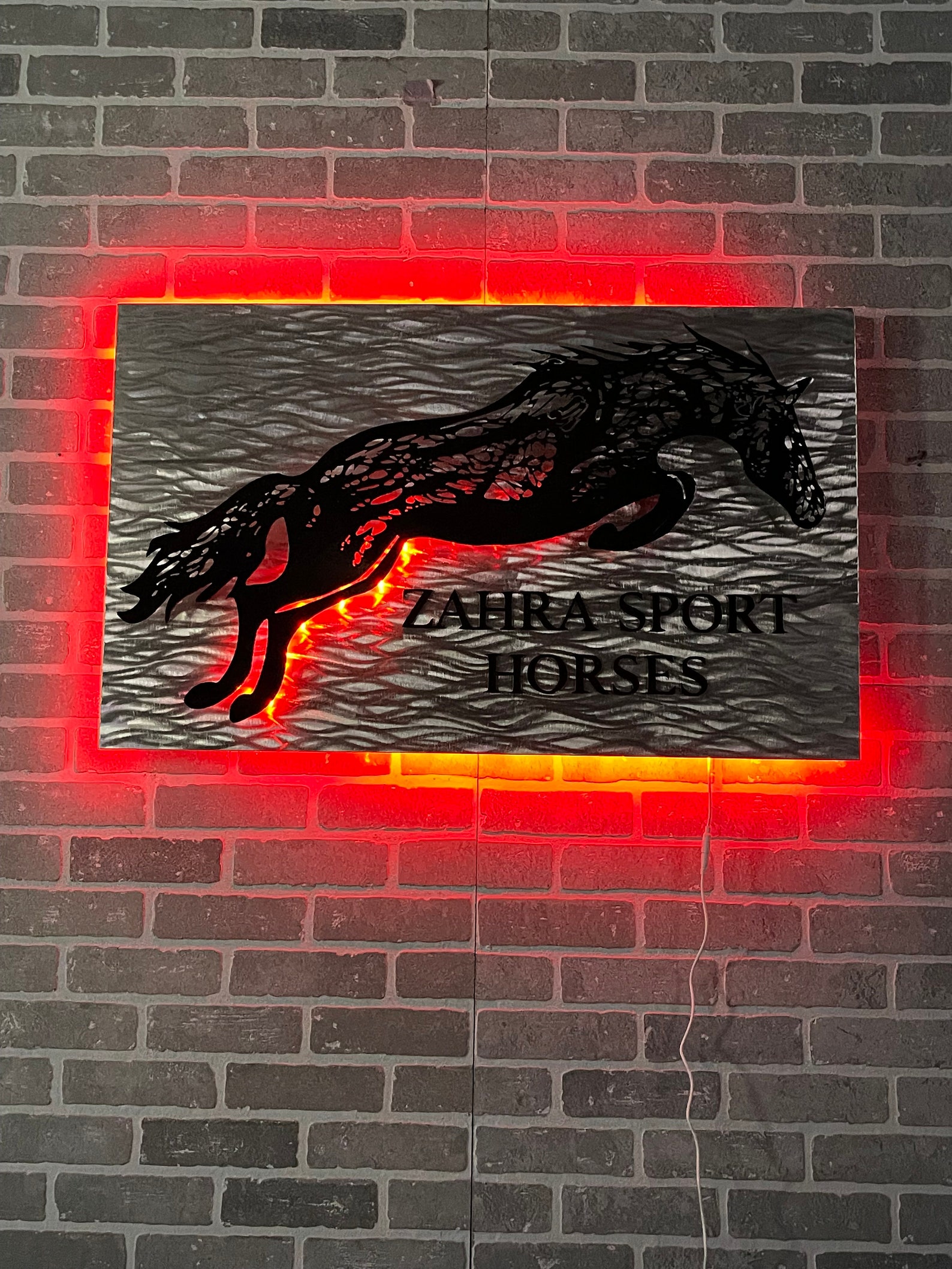 Custom LED Logo Sign With Your Logo 3ft X 2ft - Etsy