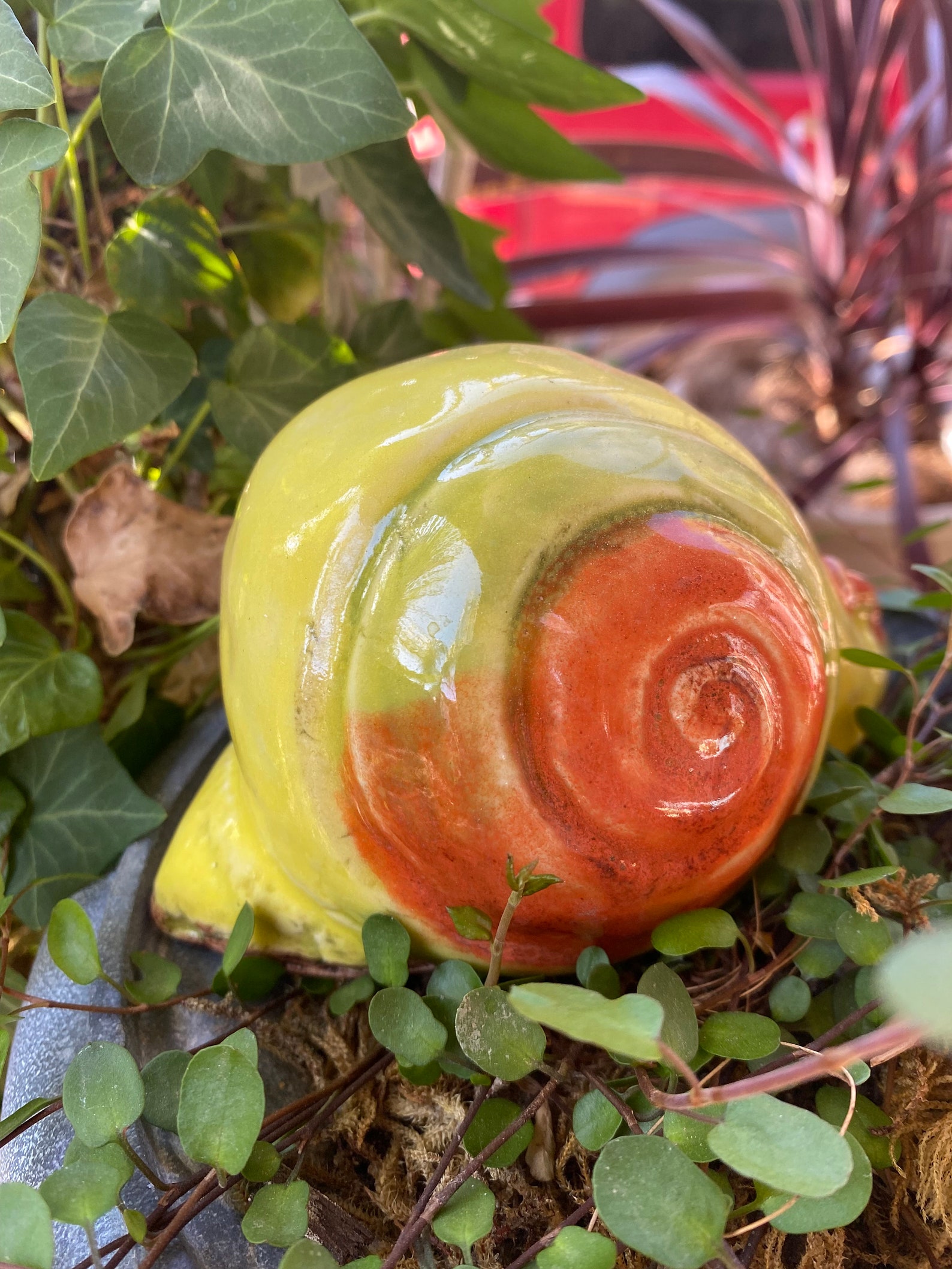 CERAMIC SNAIL for the garden | Etsy