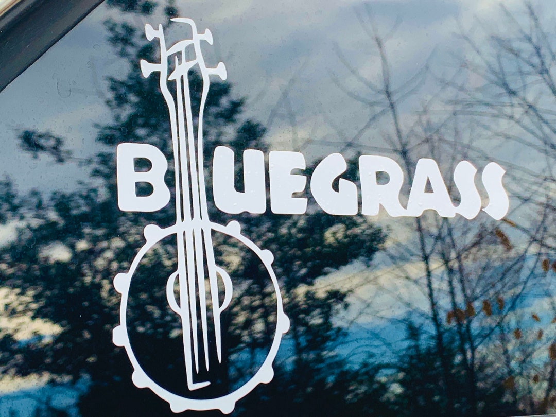 Banjo Decal Bluegrass Decal Banjo Yeti Decal Bluegrass - Etsy