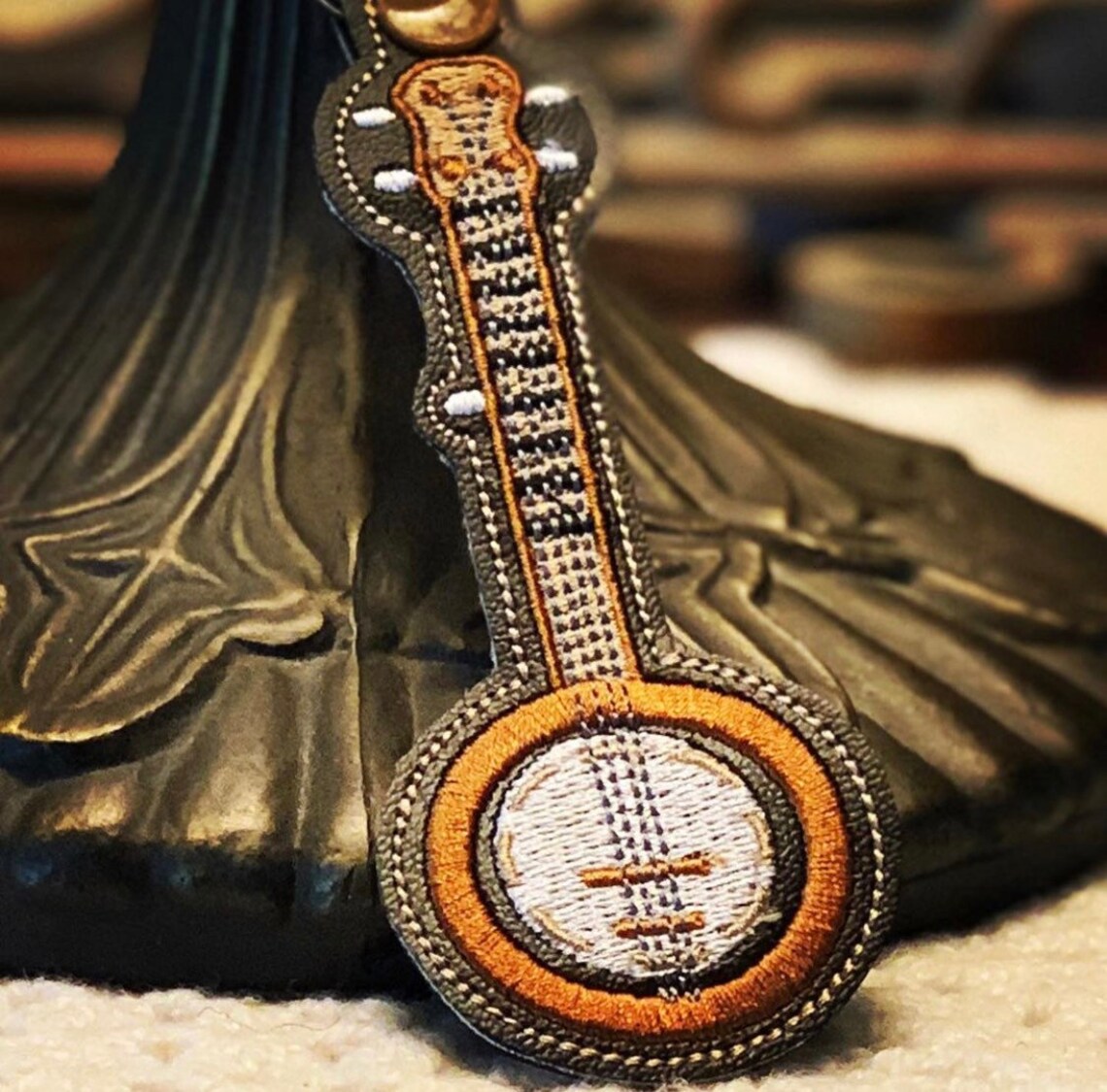 Banjo Keychain/banjo Key-fob/bluegrass Band Gift/banjo Teacher - Etsy ...