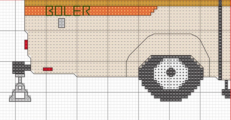 Boler 1700 Camper - Travel Trailer - Modern Cross Stitch - Pattern/pdf ...