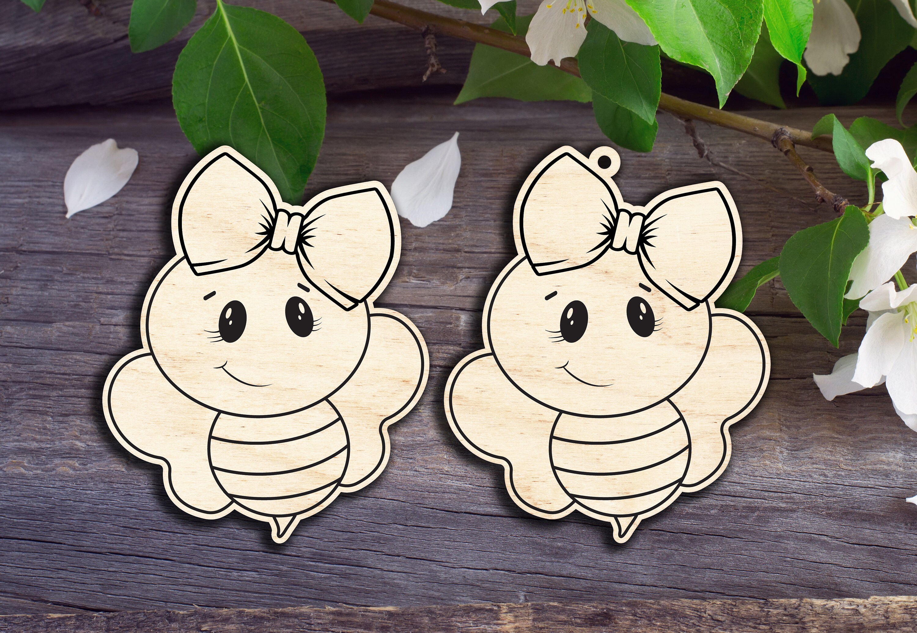 Bee - Laser Cut Patterns - Etsy