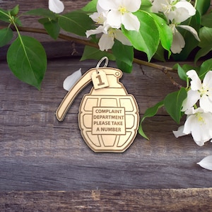 Complaint Department Grenade - Etsy