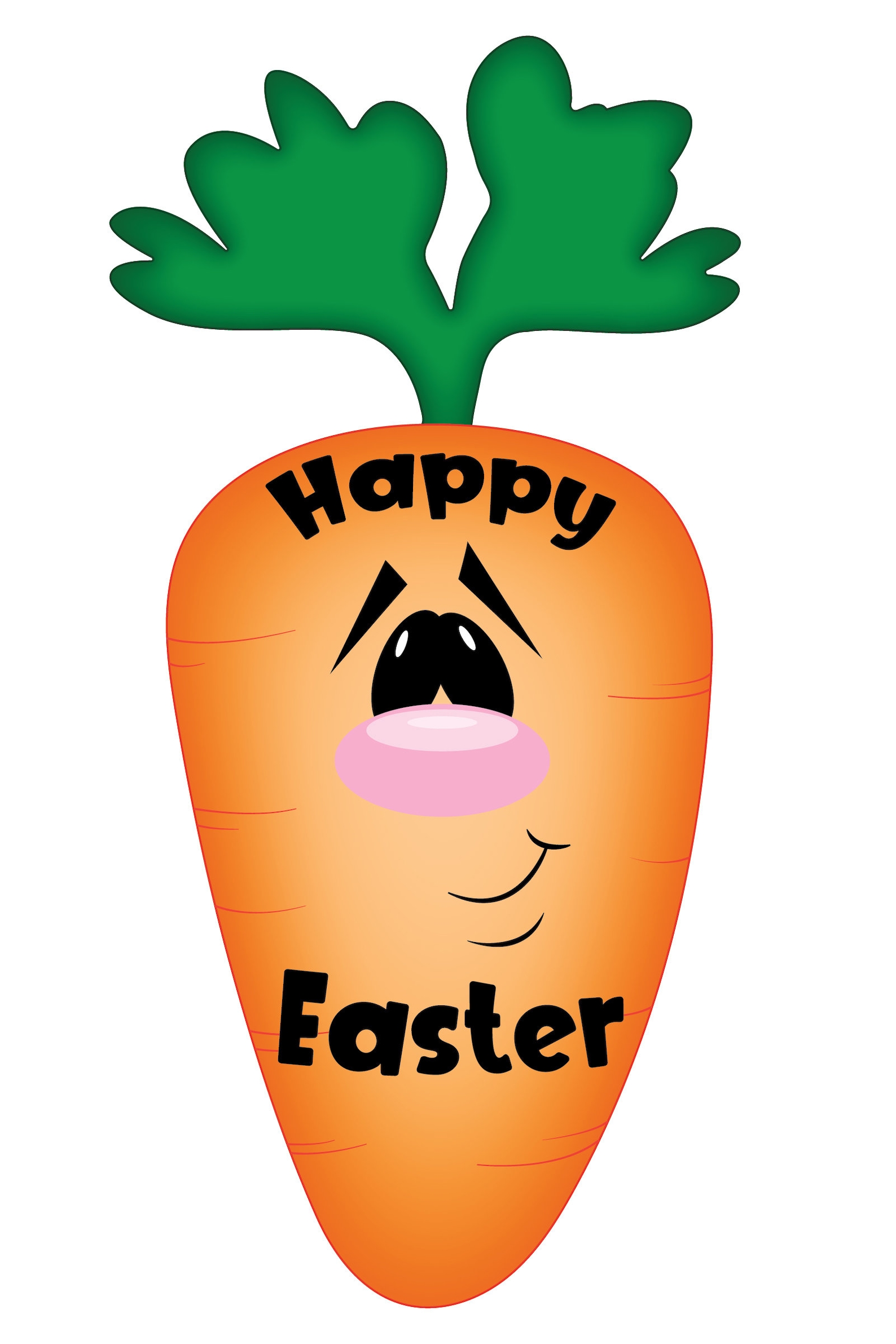 Happy Easter Carrot - Wooden Cutout Pattern Download Pdf File - Etsy