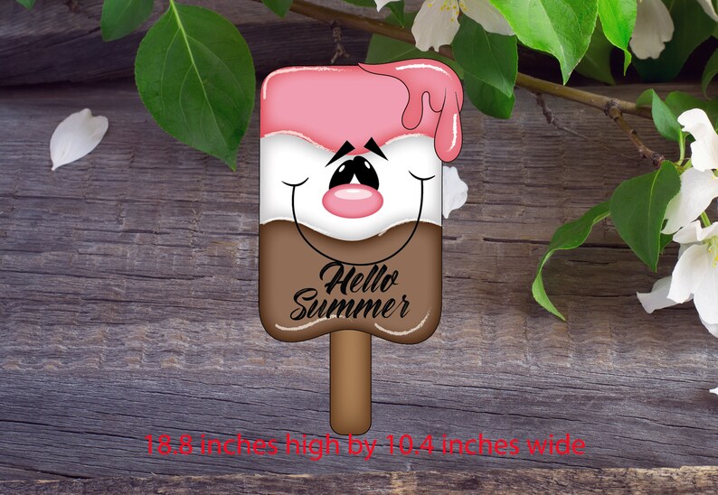 Happy Summer Sign Laser Cut Pattern - Etsy