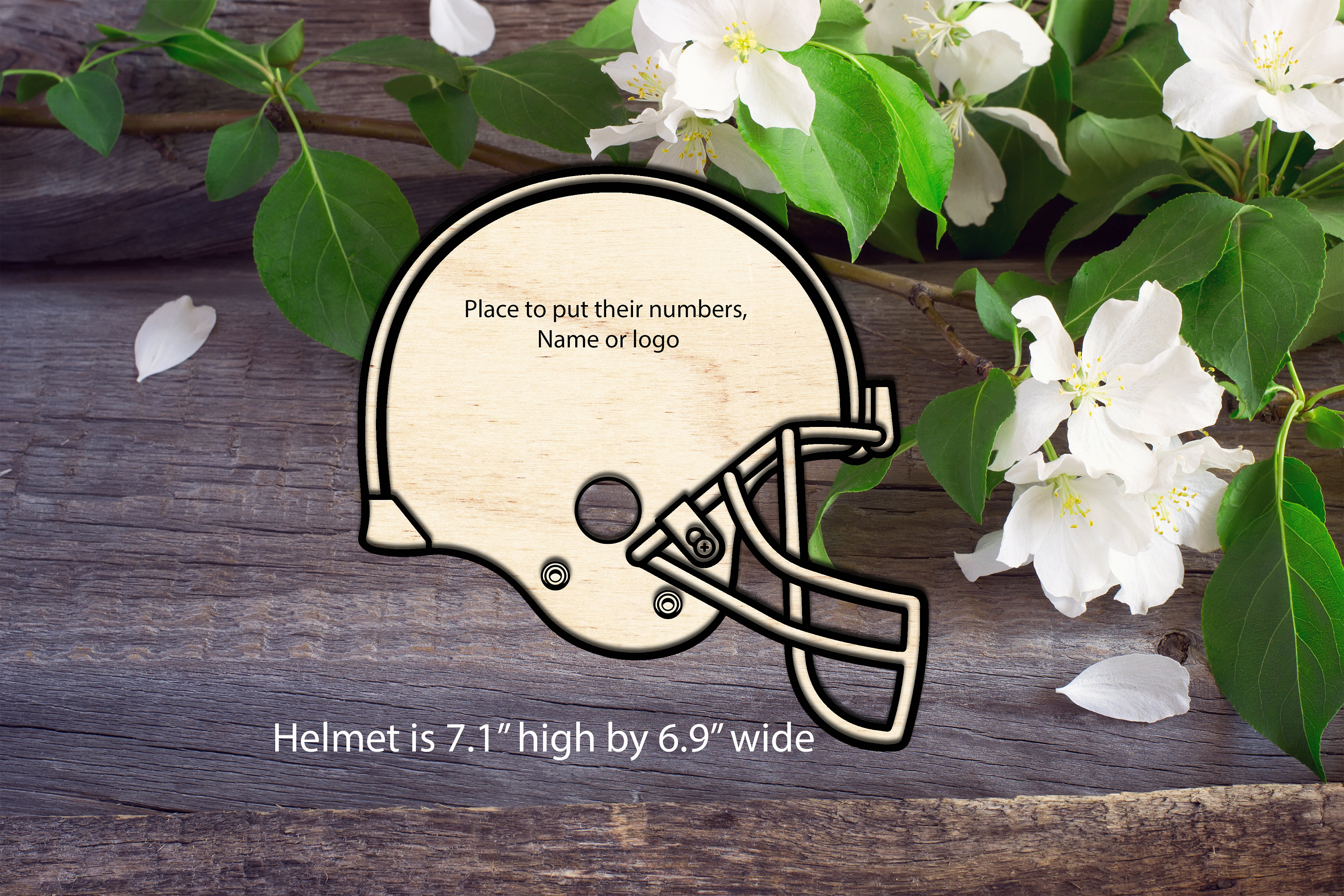 Football Helmet - Laser Cut Patterns - Etsy