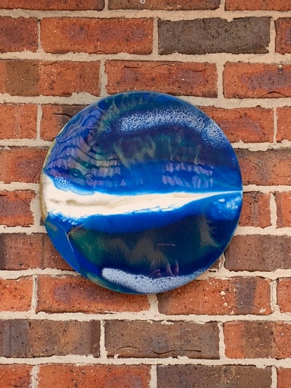 INTO THE BLUE Resin Art Resin Art Artwork Abstract - Etsy