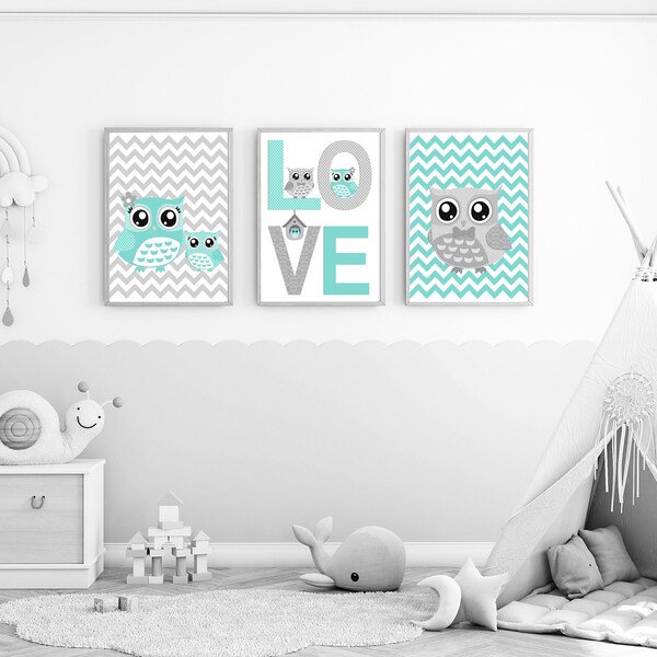 Gray Chevron Baby - Etsy