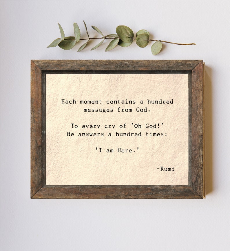 Classic Poem Art Print Poetry Wall Art Literary Art Print | Etsy