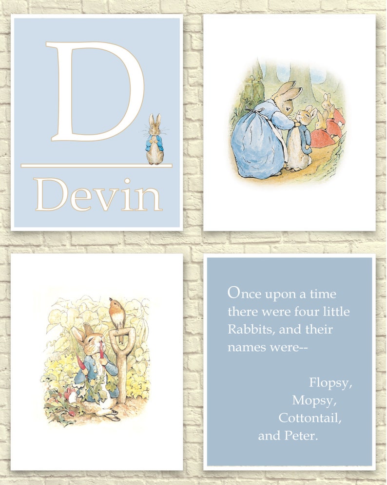PETER RABBIT Wall Art Peter Rabbit Prints Boys Nursery - Etsy PETER RABBIT Wall Art Peter Rabbit Prints Boys Nursery - Etsy