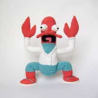 Futurama Bender Zoidberg Keychain - Etsy