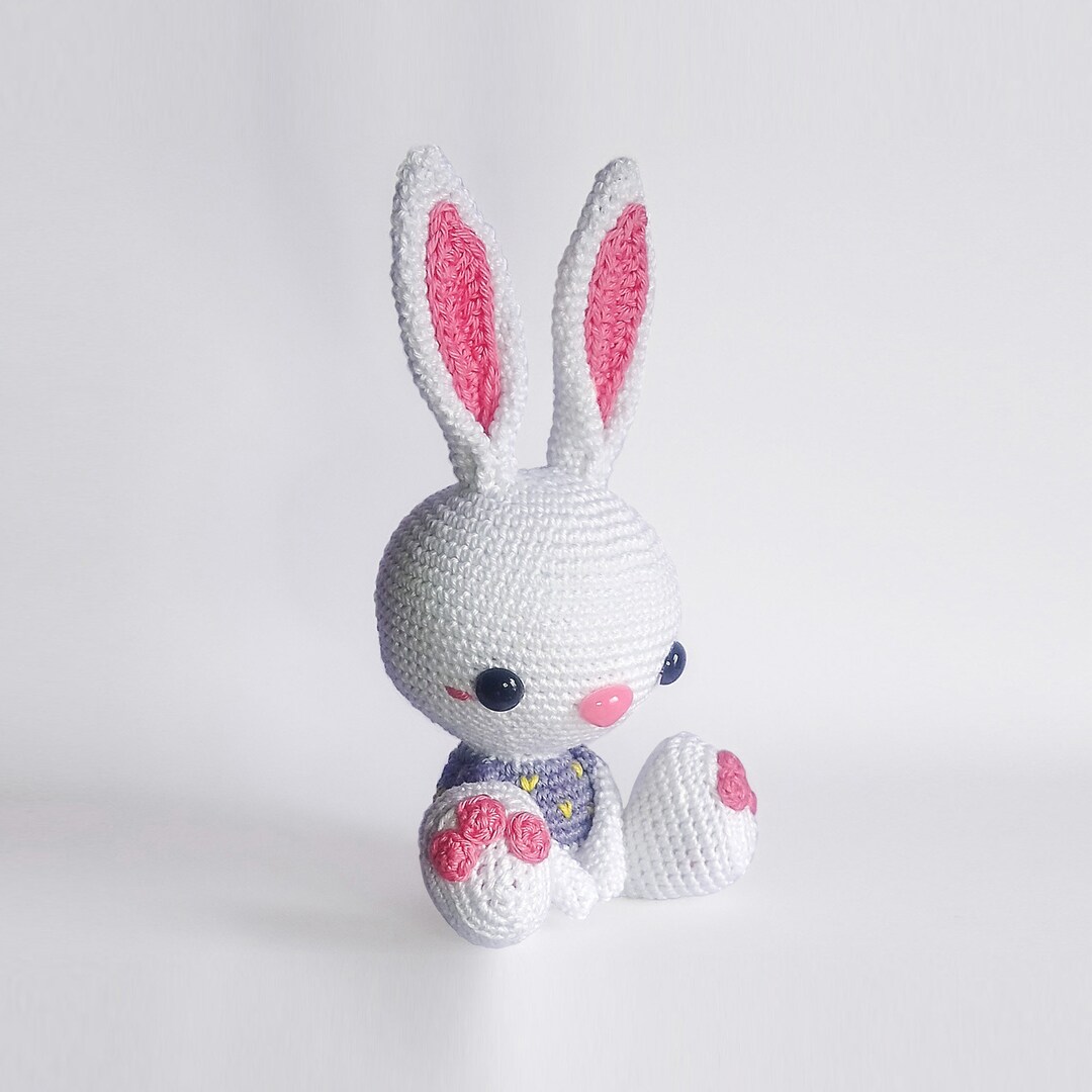 Baby Bunny Crochet PATTERN for Amigurumi EN - Etsy