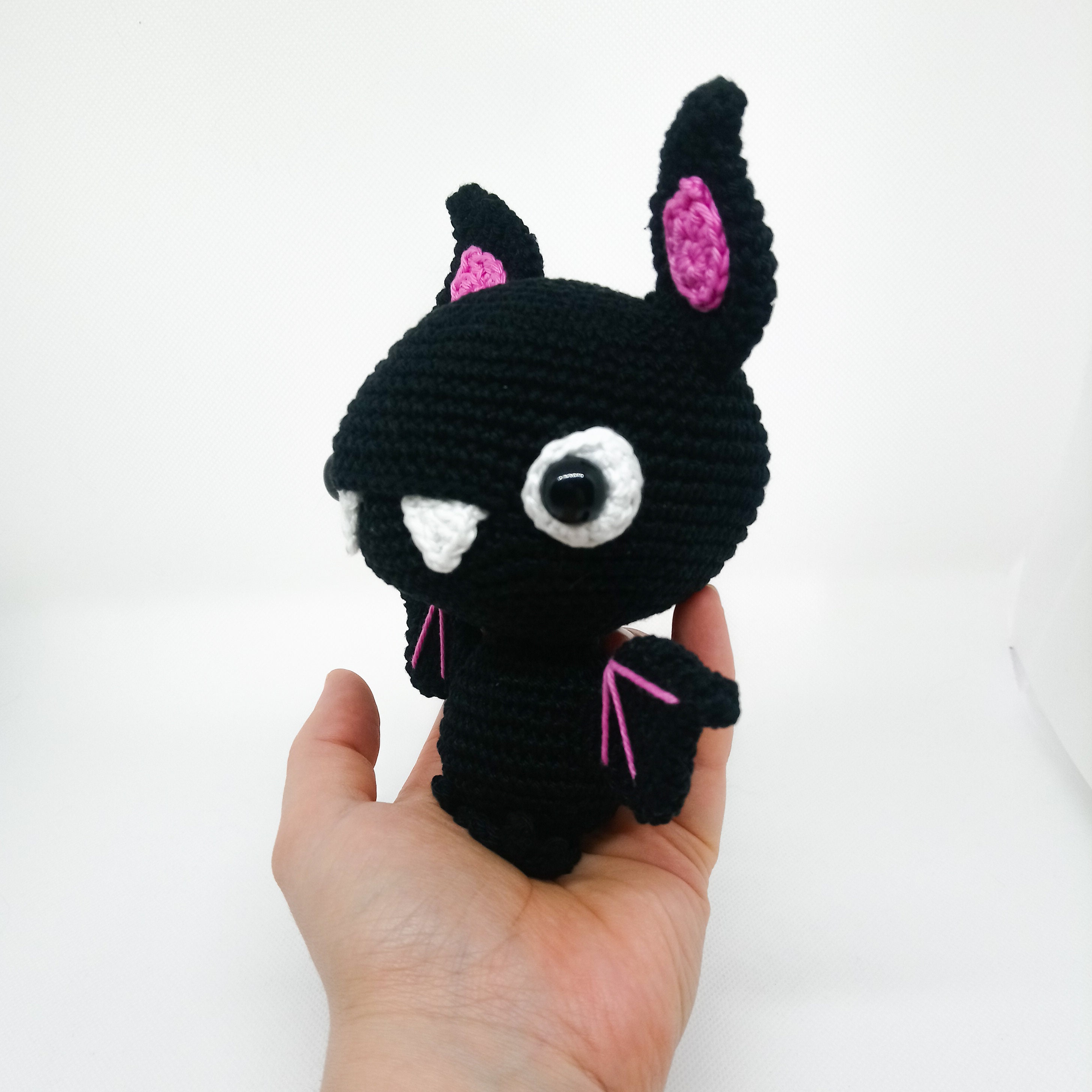 Crochet Pattern for Carmilla the Vampire Bat Amigurumi EN | Etsy