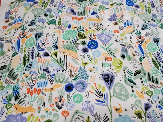 Flannel Fabric Exotic Wilderness Packed by the Yard 100% | Etsy