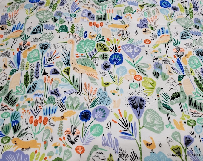 Flannel Fabric Exotic Wilderness Packed by the Yard 100% Cotton Flannel ...