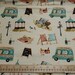 Flannel Fabric - Summer Scenes - by the Yard - 100% Cotton Flannel - Etsy