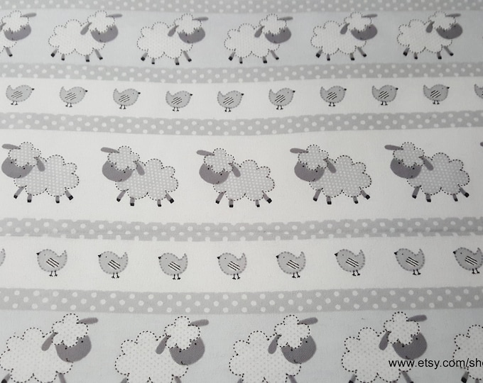 Flannel Fabric - Goats - by the Yard - 100% Cotton Flannel - Etsy