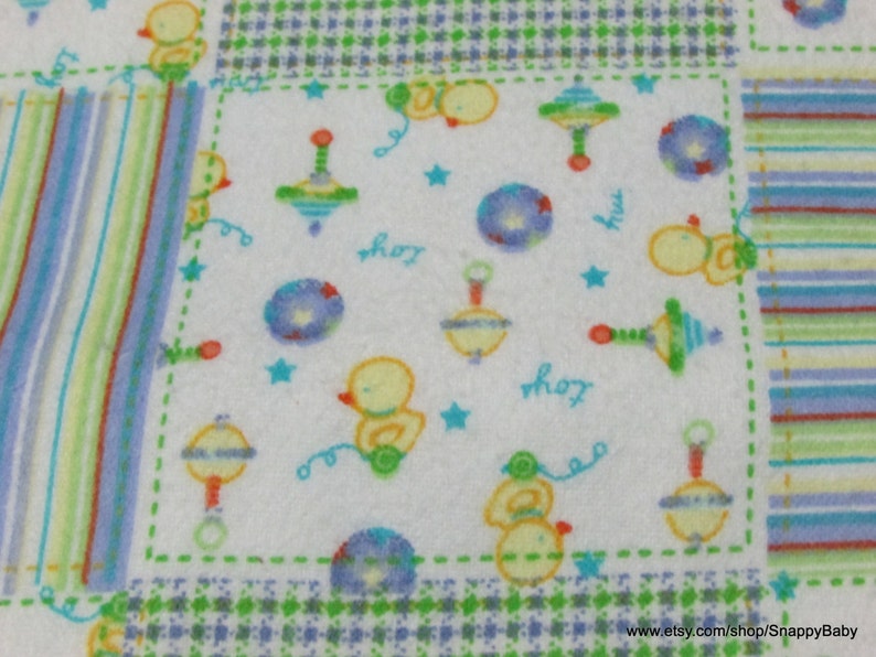 Flannel Fabric - My Toy Patch - by the Yard - 100% Cotton Flannel - Etsy