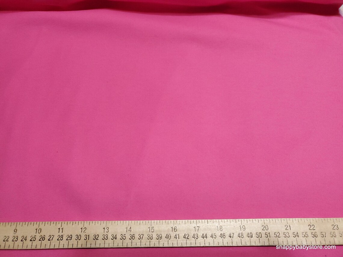 Flannel Fabric - Solid Hot Pink - by the Yard - 100% Cotton Flannel - Etsy