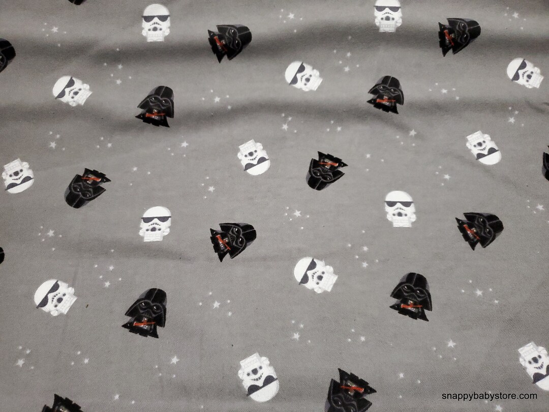 Character Flannel Fabric - Star Wars Empire Dreams - by the Yard - 100% ...