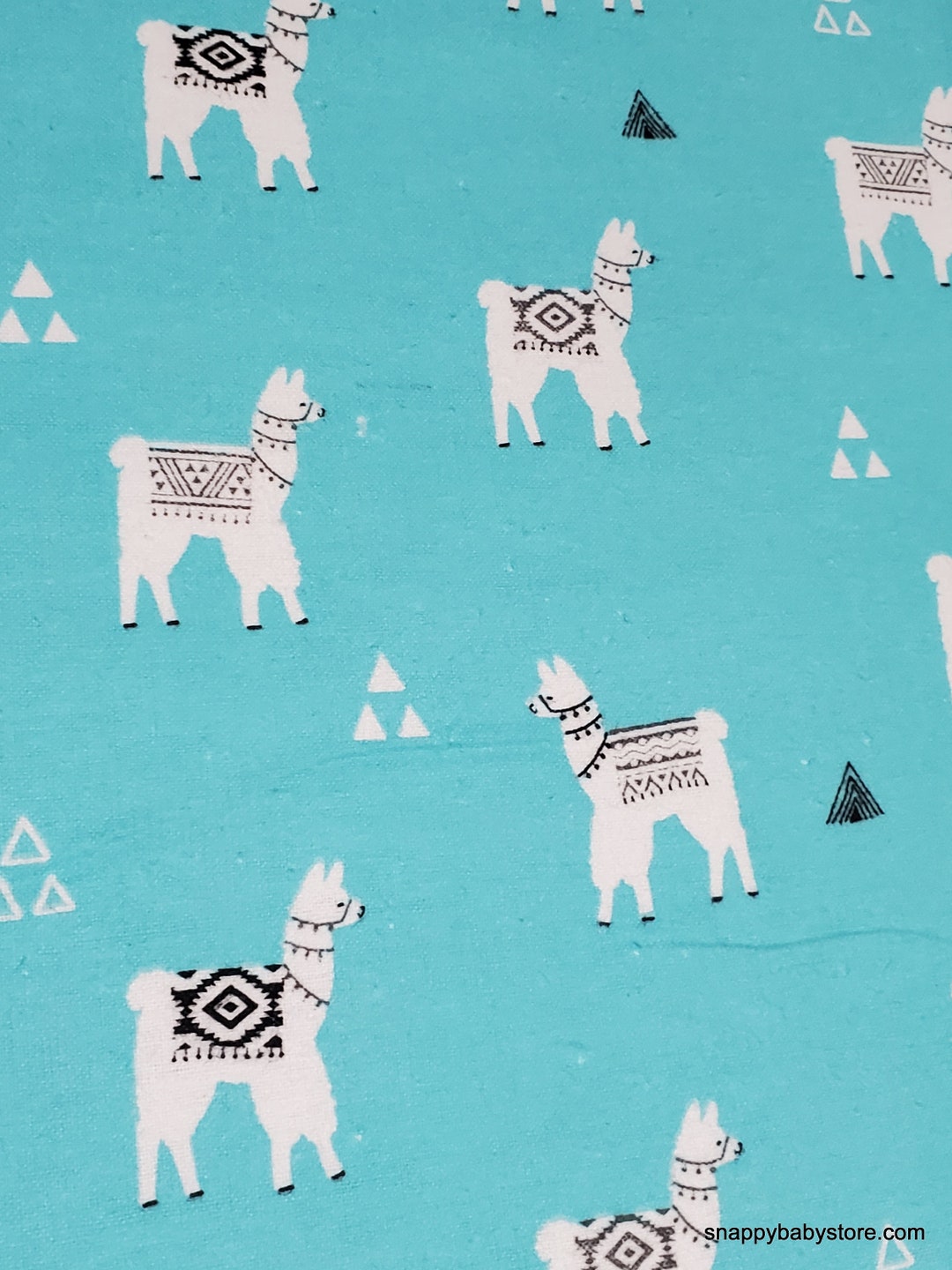 Flannel Fabric - Aztec Llamas - by the Yard - 100% Cotton Flannel - Etsy