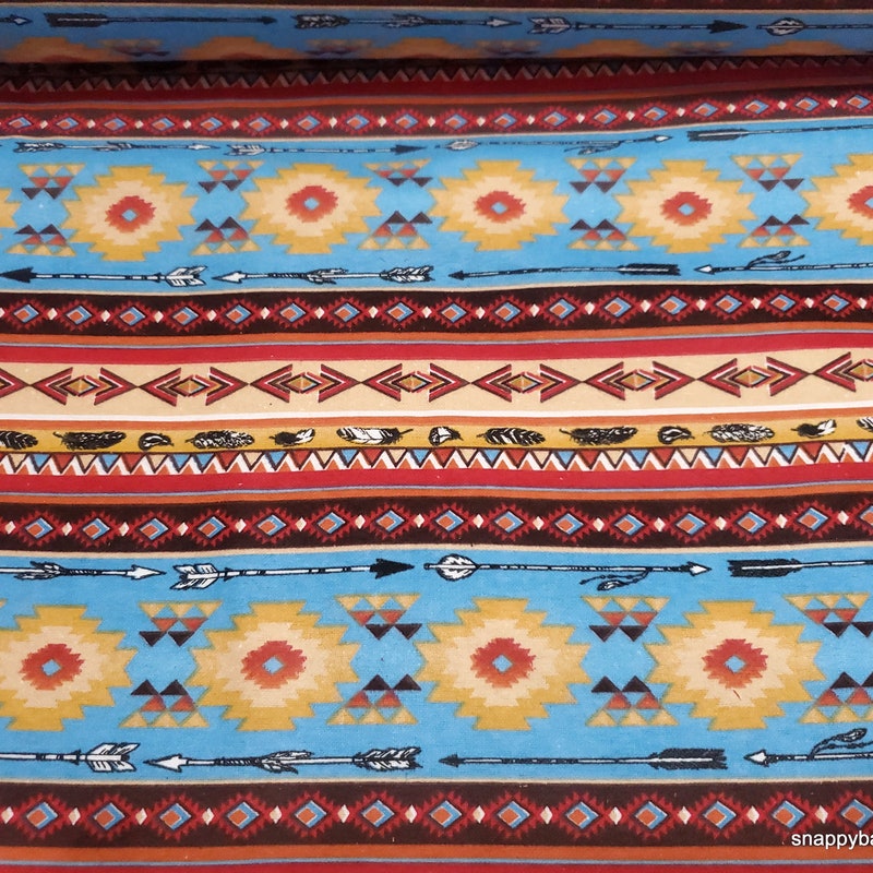 Aztec Flannel Fabric - Etsy