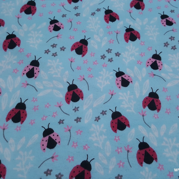 Ladybug Fabric - Etsy