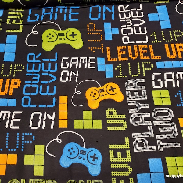 Video Game Fabric - Etsy