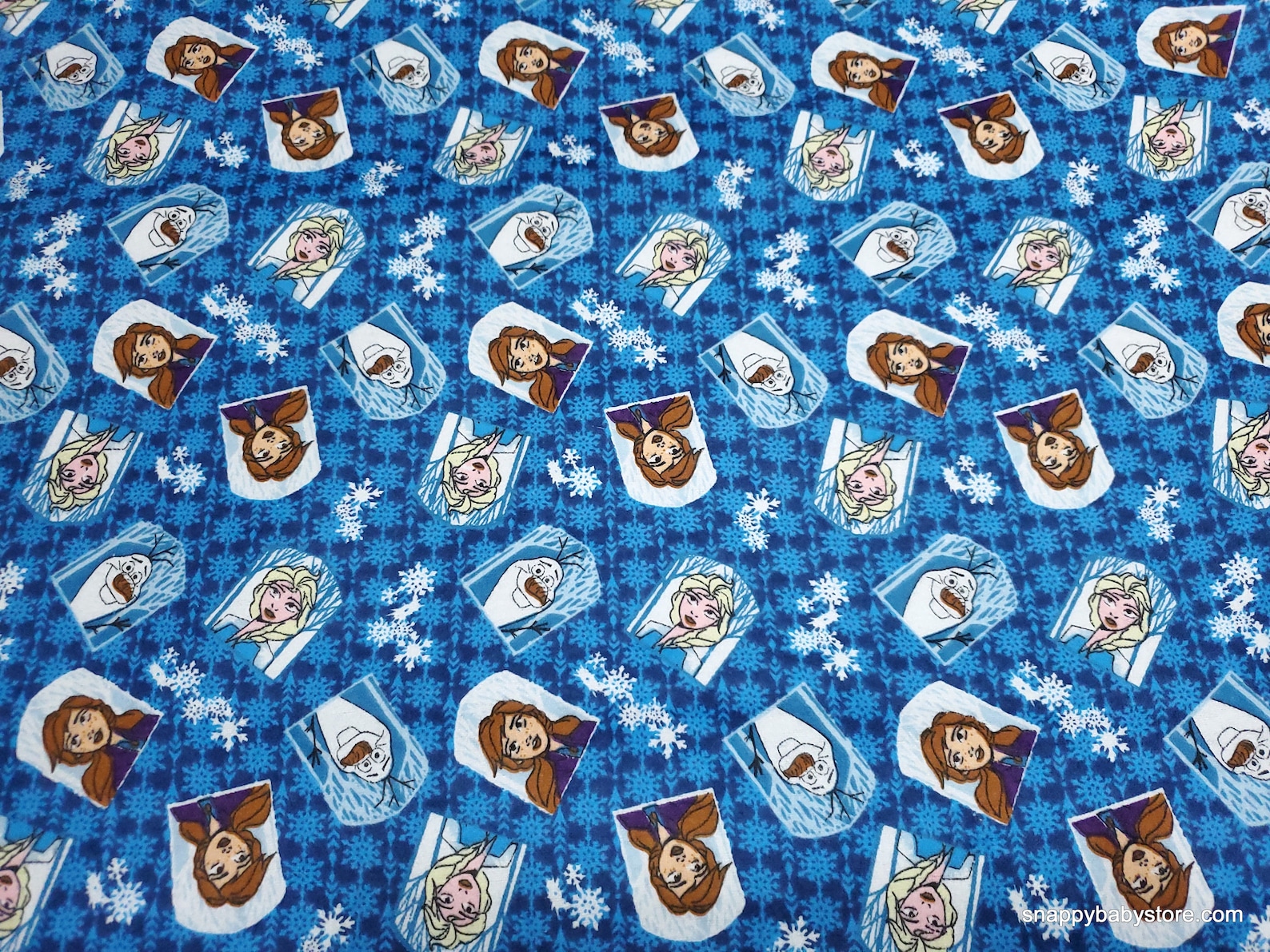 Character Flannel Fabric - Disney Frozen 2 Character Badge - by the ...