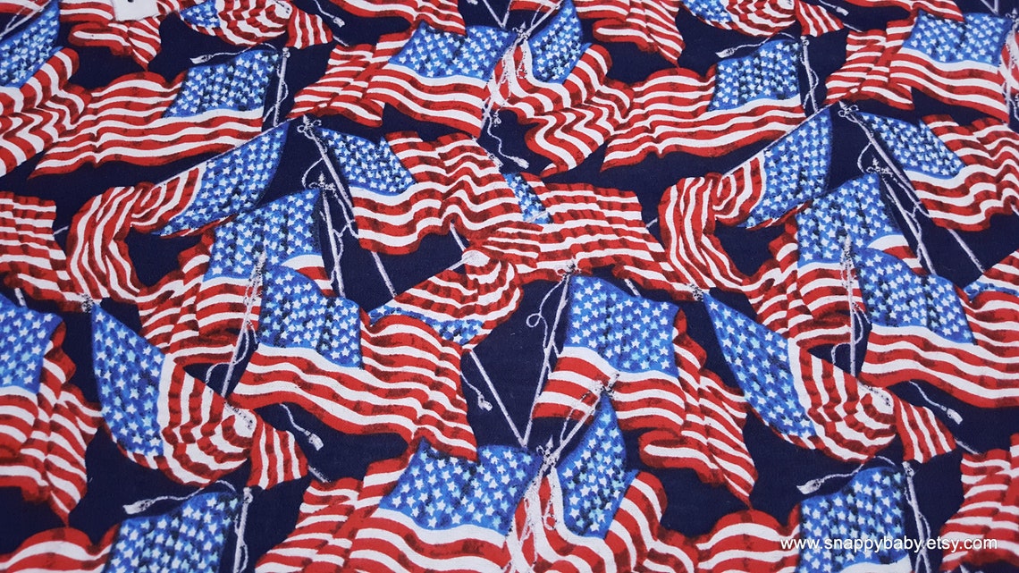 Flannel Fabric Flying Flags by the Yard 100% Cotton | Etsy