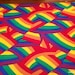 Flannel Fabric - Rainbow Allover - by the Yard - 100% Cotton Flannel - Etsy