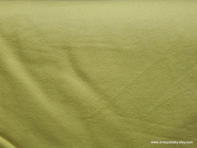 Flannel Fabric Bright Yellow Solid by the Yard 100% | Etsy