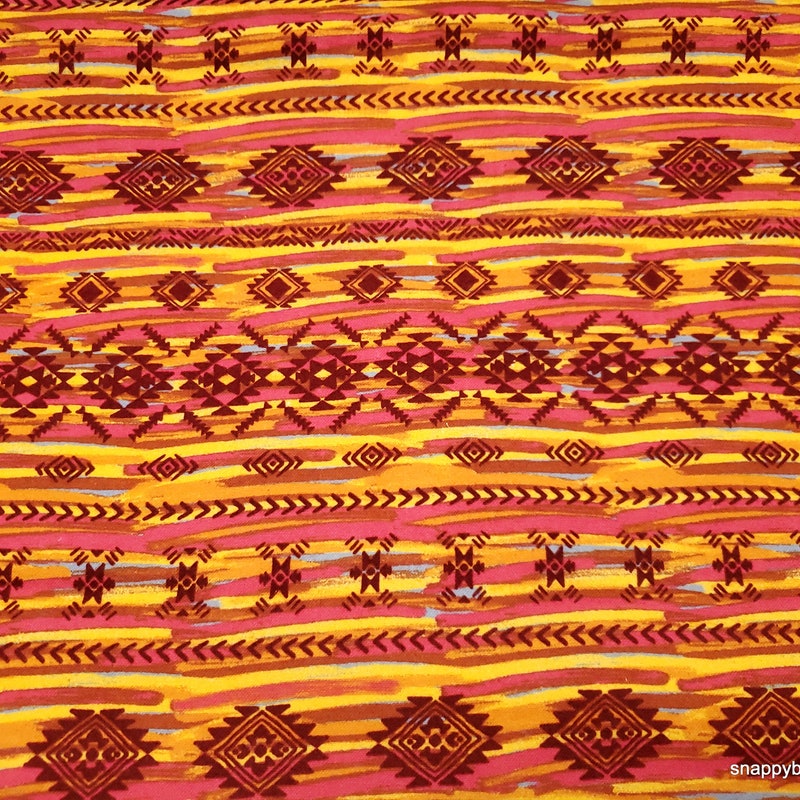 Aztec Flannel Fabric - Etsy