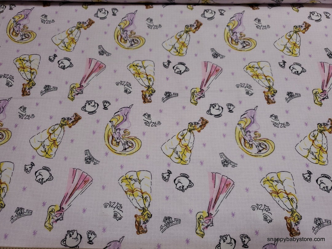 Character Flannel Fabric - Disney Princess Dream State - by the Yard ...