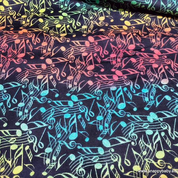 Music Fabric - Etsy