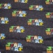 Character Flannel Fabric Star Wars Logo Character on Black by the Yard ...